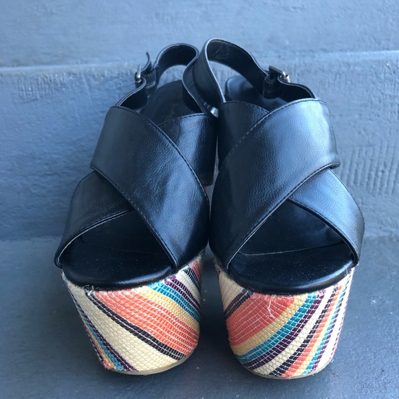 C Label | Shoes | C Label Retro Platform Heels | Poshmark